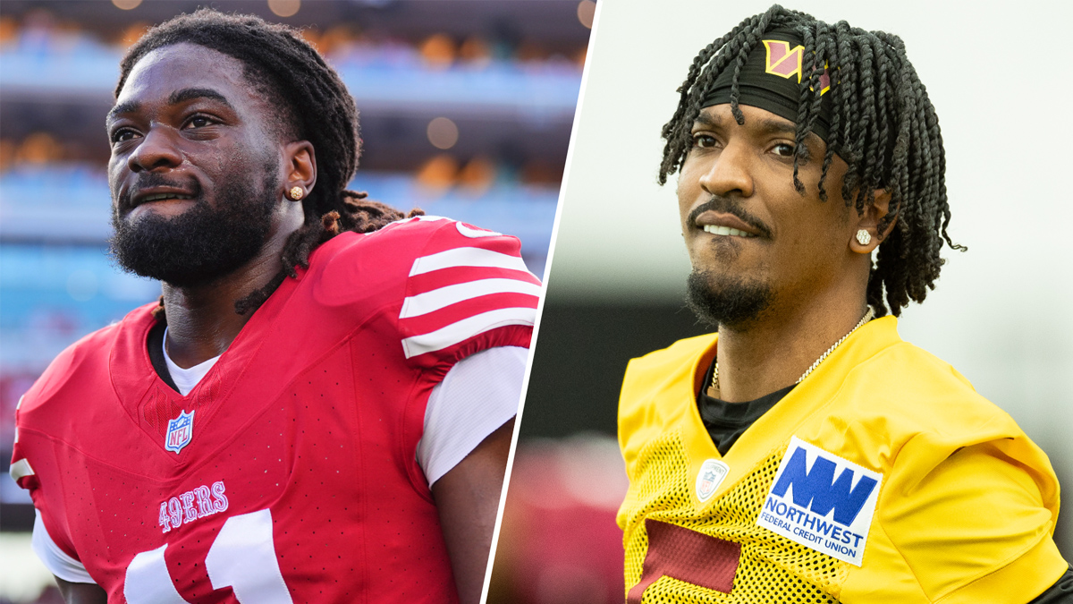 Brandon Aiyuk favors Jayden Daniels reunion if 49ers negotiations fail ...