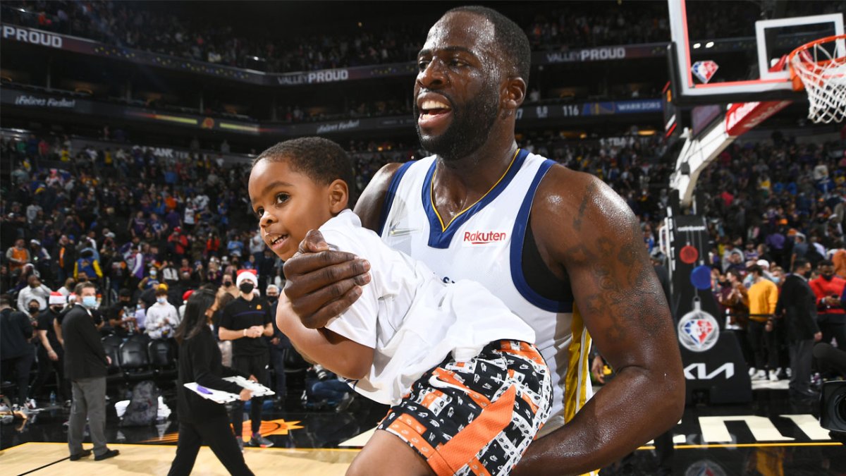 Warriors’ Draymond Green, son DJ attend Champions League Final in ...