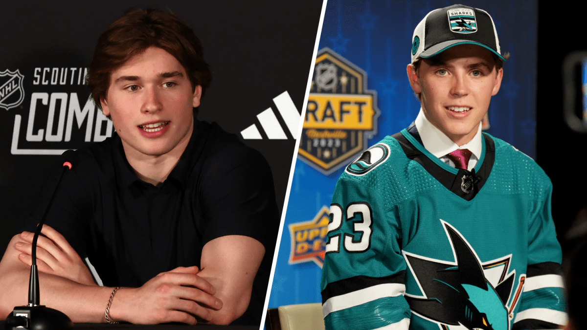 Macklin Celebrini details challenges of facing Sharks’ Will Smith – NBC ...