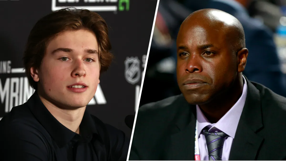 Macklin Celebrini shares first Sharks impression after combine ...