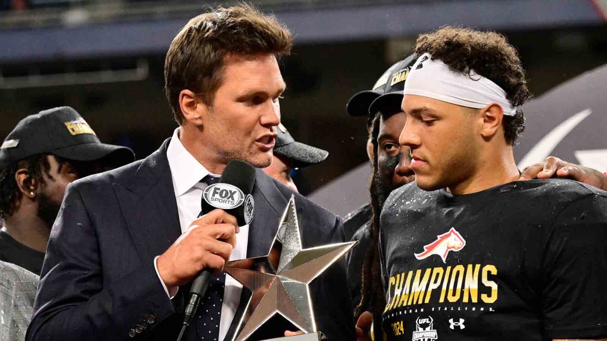 Tom Brady makes FOX broadcasting debut during UFL title game – NBC Sports Bay Area & California