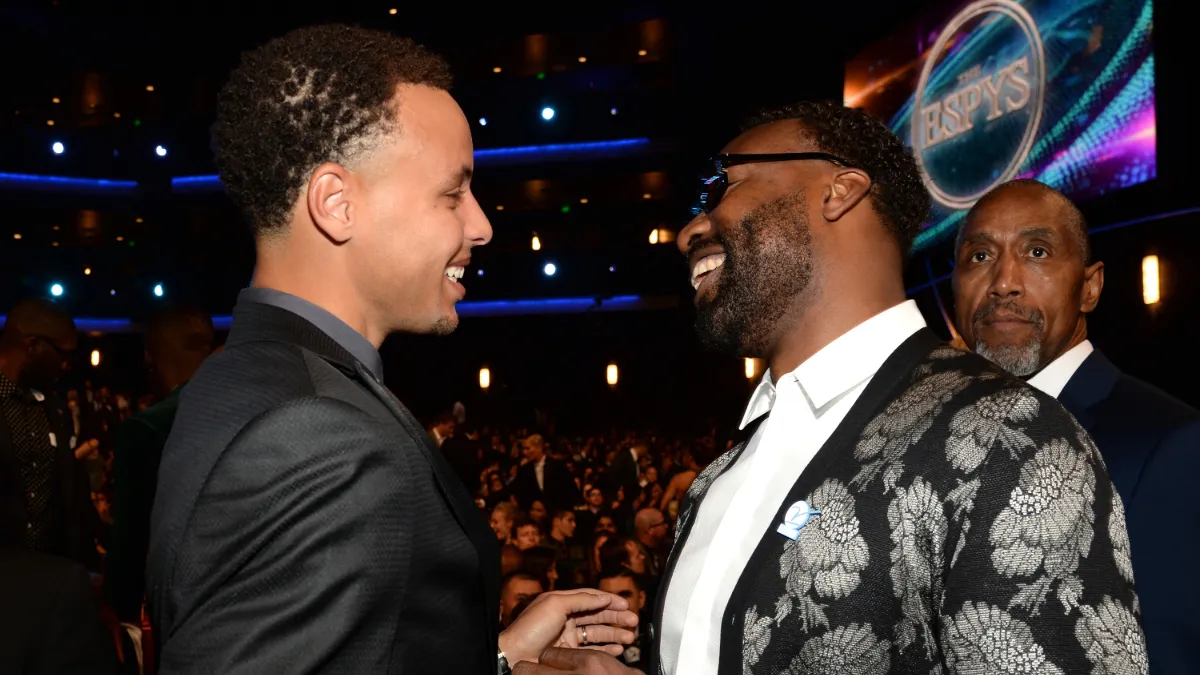 Baron Davis recalls first thought after Warriors’ Steph Curry selection ...
