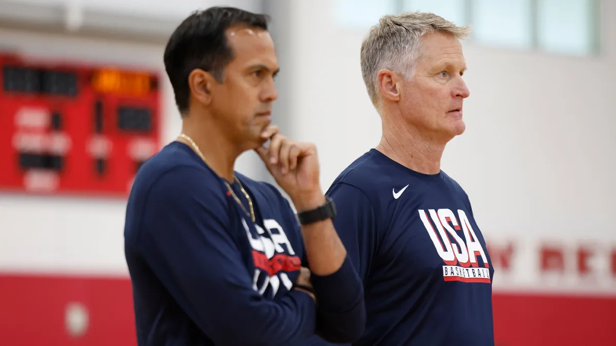 How Steve Kerr, Erik Spoelstra balance each other on Team USA coaching staff – NBC Sports Bay ...