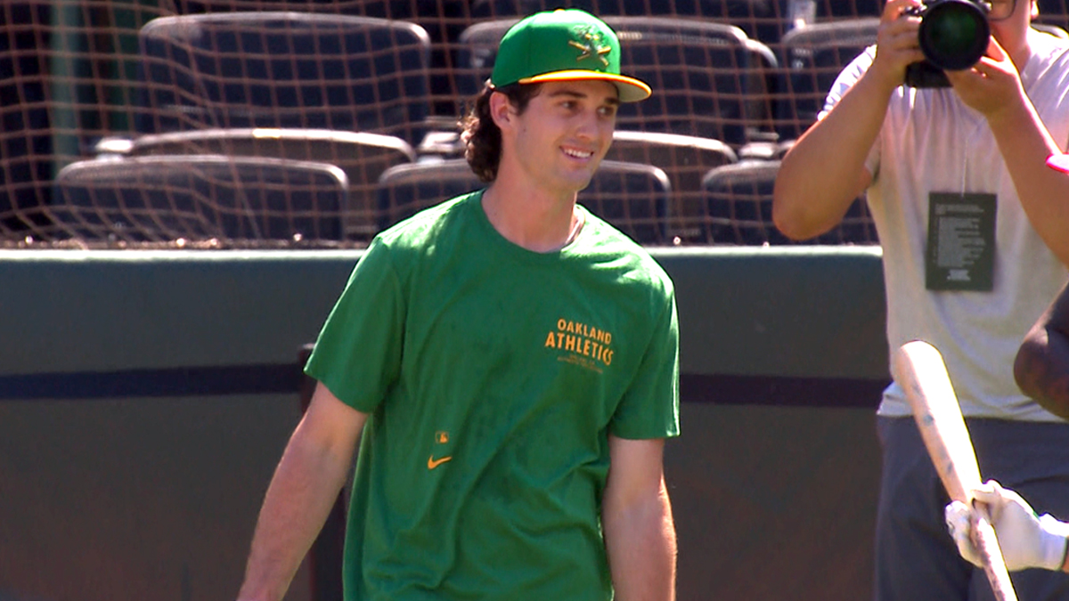 Jacob Wilson’s lightning-quick Athletics call-up was his ‘ideal plan ...