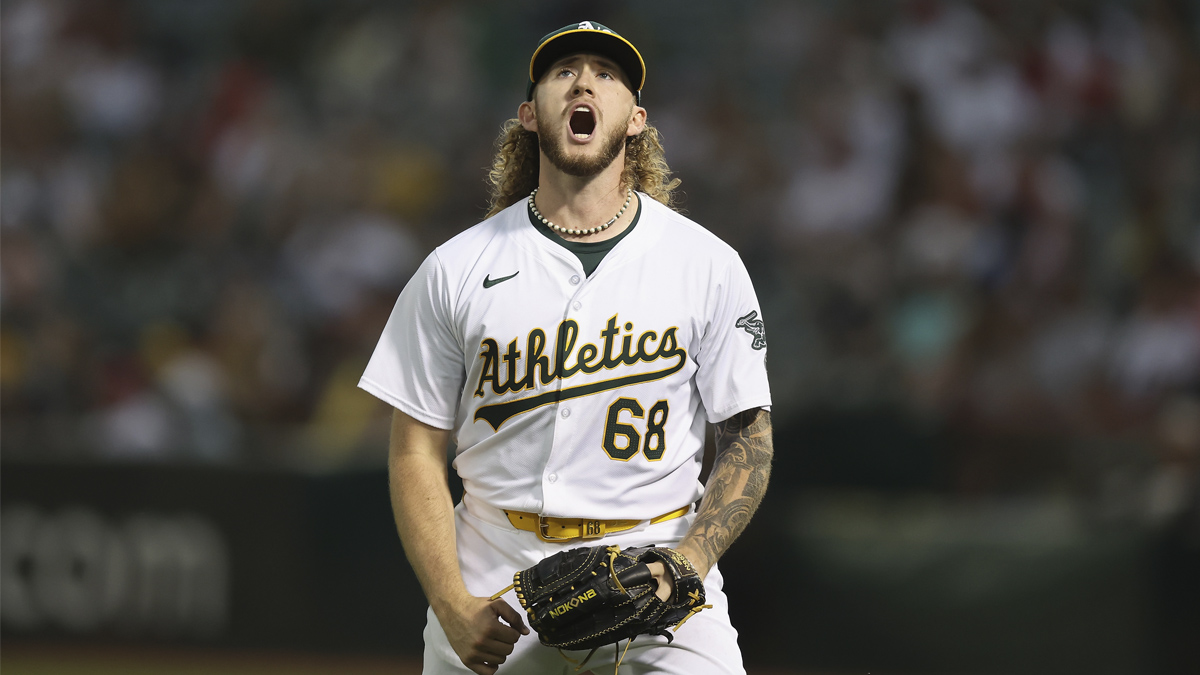 Joey Estes tosses Athletics’ first complete game since 2021 vs. Angels ...