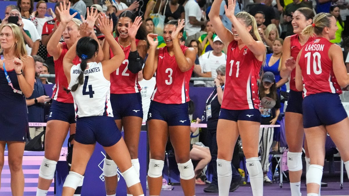 HIGHLIGHTS: USA women’s volleyball to play for Olympic gold, defend its ...