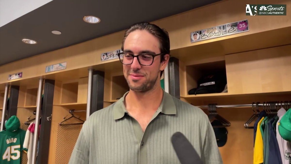 Athletics’ Joe Boyle ‘feels good’ after earning win vs. Mets in MLB ...