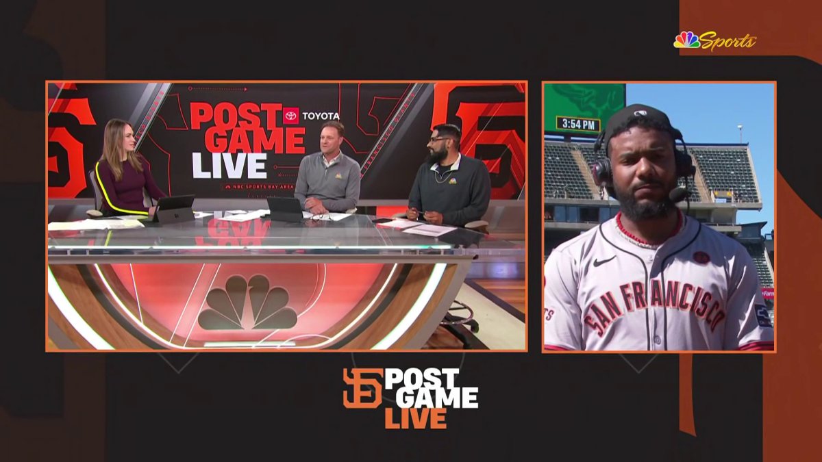 Jerar Encarnación shares approach on homer in Giants’ win vs Athletics – NBC Sports Bay Area ...