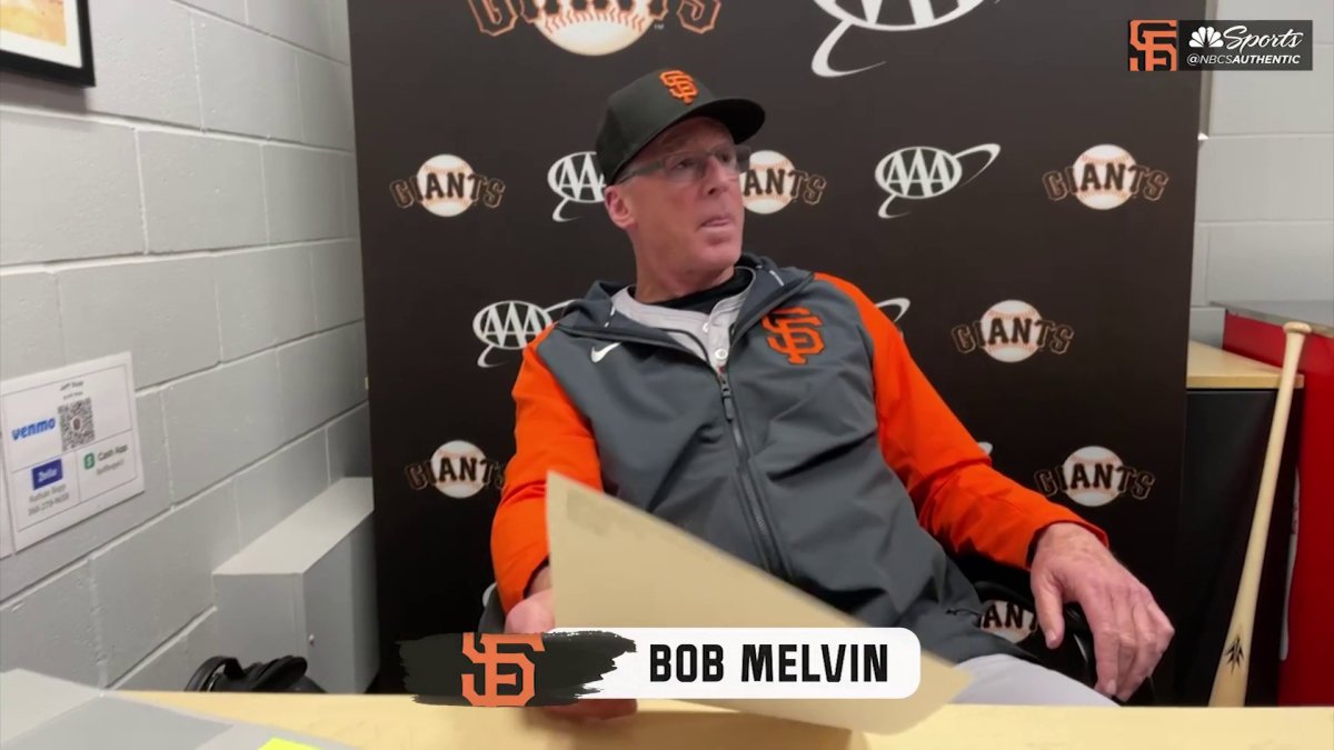 Bob Melvin disappointed by Giants’ ‘unfortunate’ 6-5 loss to Mariners ...