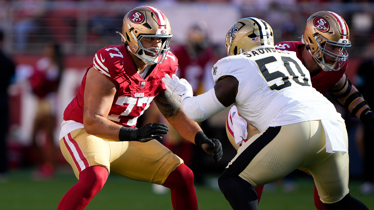 49ers’ Dominick Puni values Spencer Burford, Jon Feliciano mentorship ...