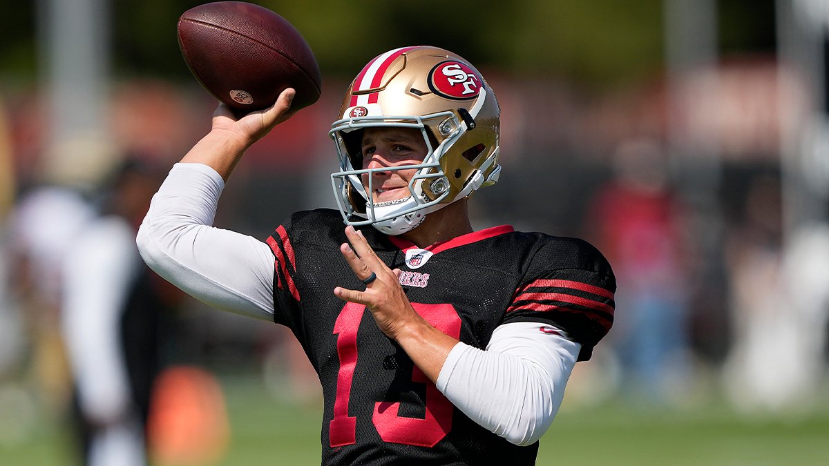 49ers QB Brock Purdy reveals why training camp interceptions increase ...