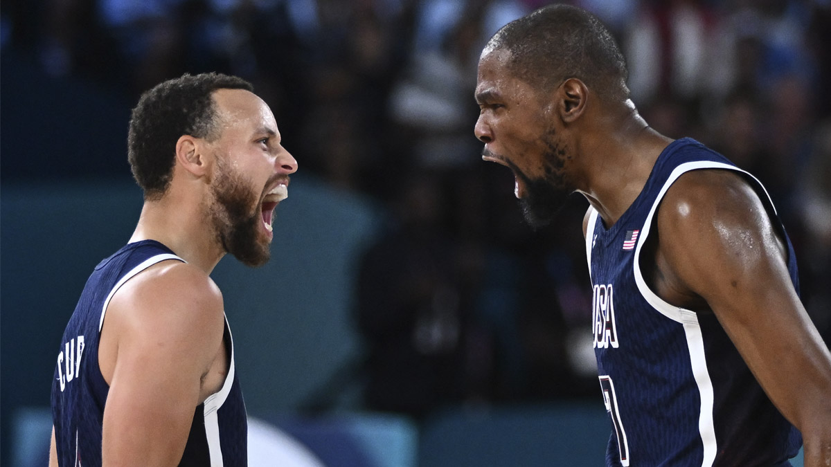 Steph Curry’s Olympic dagger his best heat check Kevin Durant has seen – NBC Sports Bay Area ...