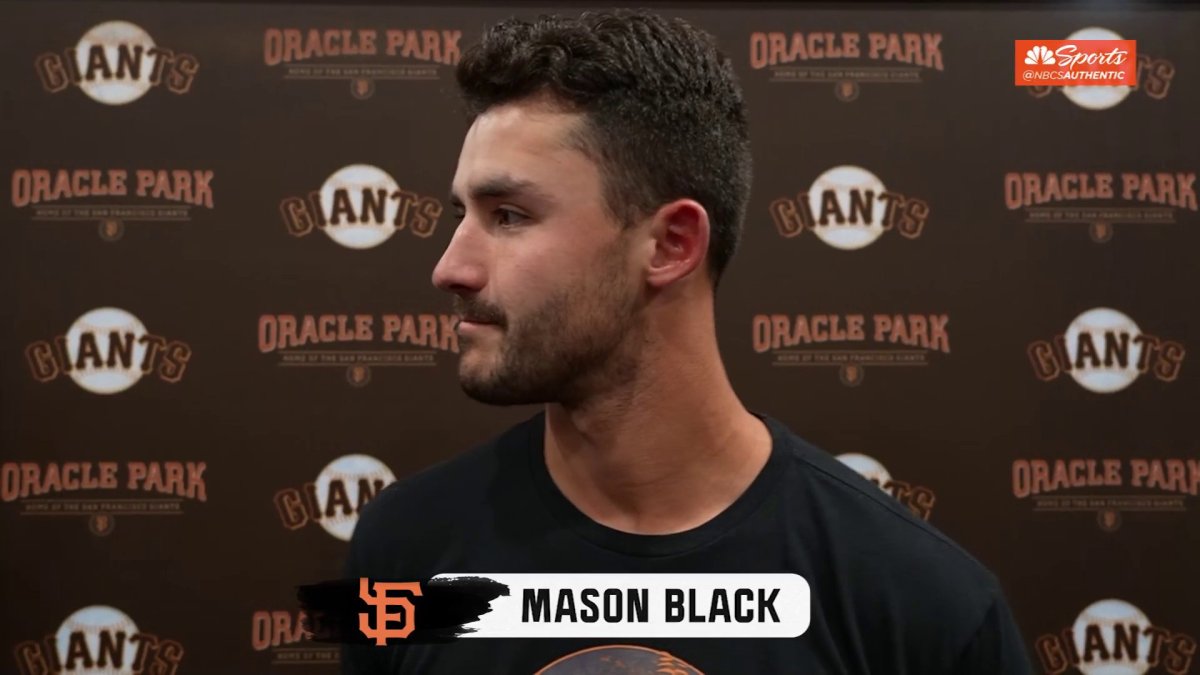 Giants’ Mason Black unhappy with ‘subpar’ outing vs. Padres – NBC ...