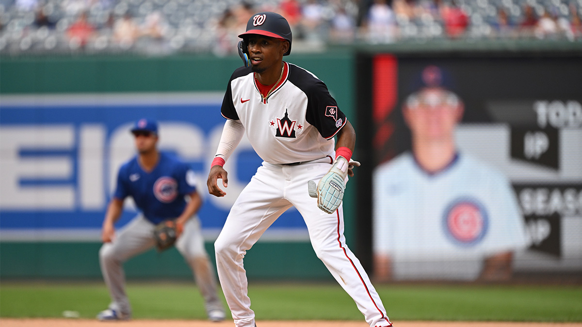 Darren Baker records first MLB hit with father Dusty in attendance ...