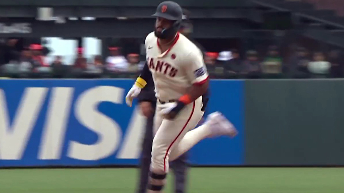 Giants’ Heliot Ramos crushes first-ever right-handed Splash Hit homer ...