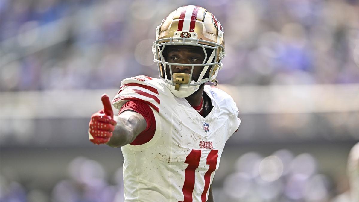 49ers’ Brandon Aiyuk feels ‘better,’ ready to shoulder load vs. Rams ...