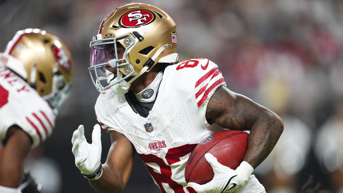 49ers’ Kyle Shanahan still confident in Jacob Cowing after muffed punt ...