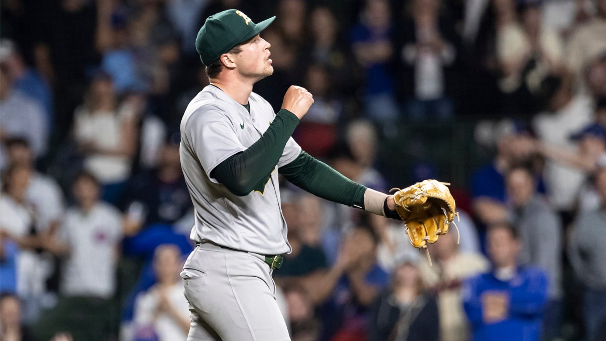 Mason Miller makes Oakland Athletics rookie history with save vs. Cubs ...