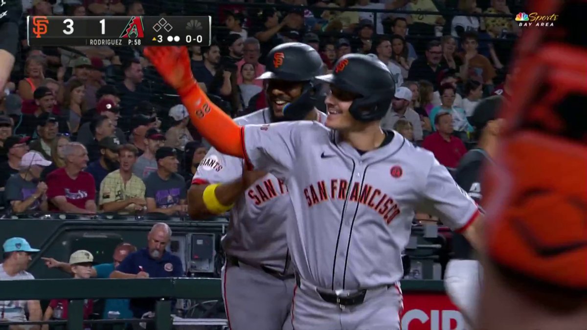 Matt Chapman hits inside-the-park homer in Giants vs Diamondbacks game – NBC Sports Bay Area ...