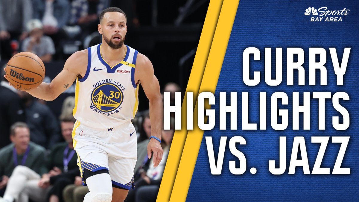 Steph Curry highlights: Warriors star drops 20 points in win over Jazz – NBC Sports Bay Area ...