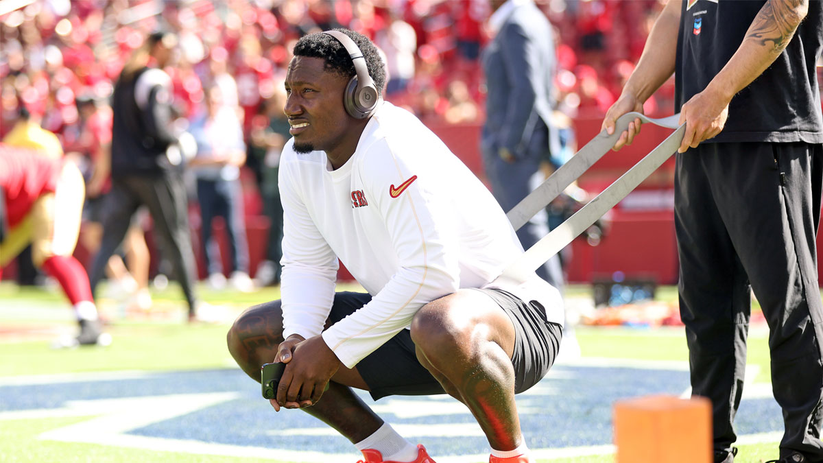 49ers wide receiver Deebo Samuel details ‘scary’ pneumonia experience ...