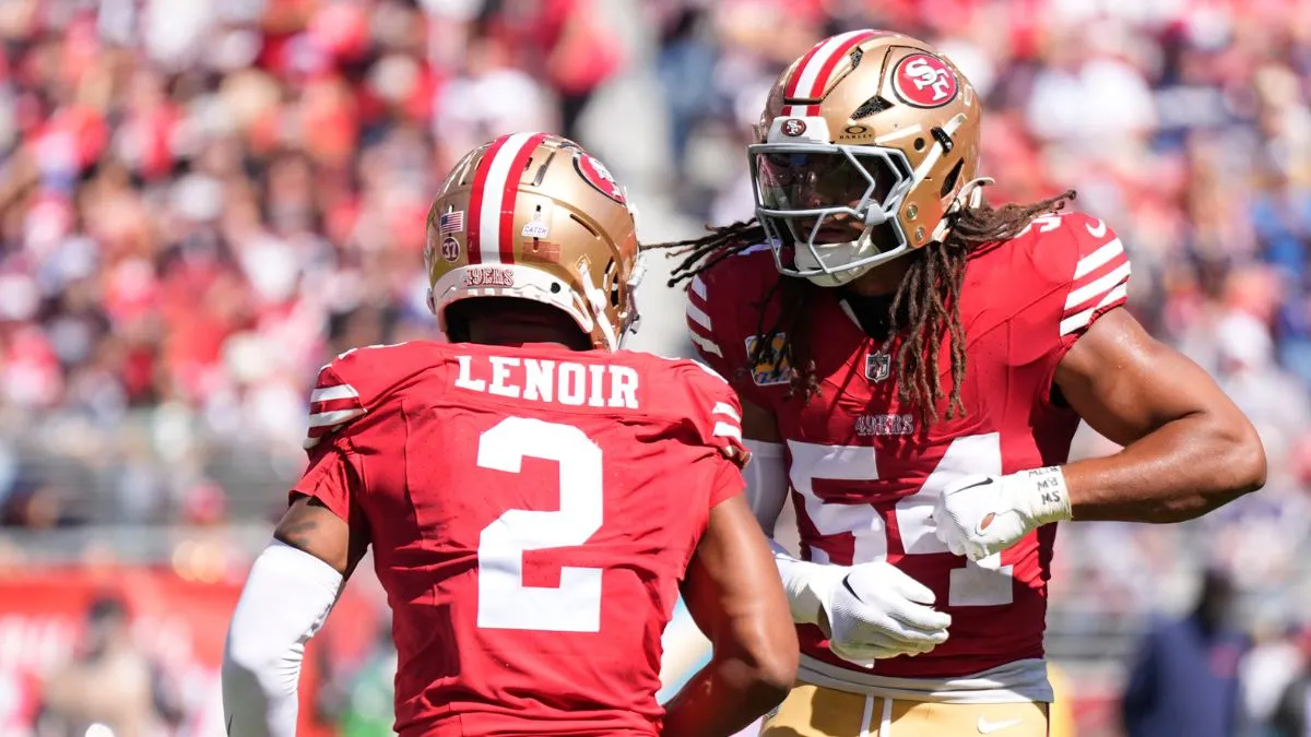Fred Warner lauds Deommodore Lenoir’s 49ers improvements this season ...