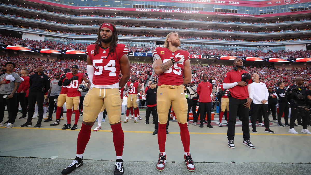 49ers vs. Cardinals injury report: George Kittle, Fred Warner ...