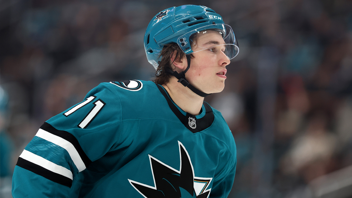 How Macklin Celebrini made Sharks franchise history vs. Flames – NBC ...