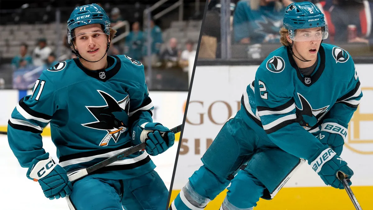 What Sharks rookies Macklin Celebrini, Will Smith showed us in camp – NBC Sports Bay Area ...