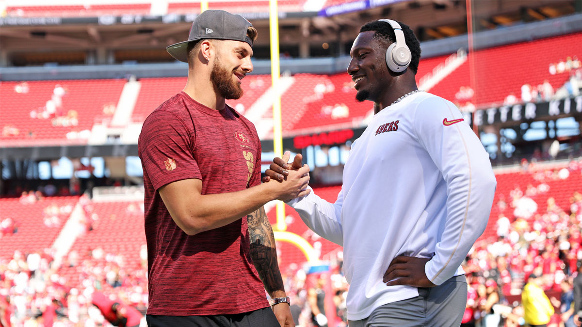 49ers teammates rejoice after Ricky Pearsall’s return to practice – NBC ...