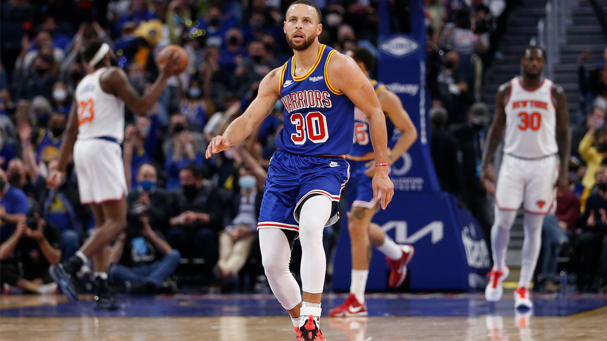 Warriors’ Steph Curry adorably bonded with Gary Payton II’s nephew ...