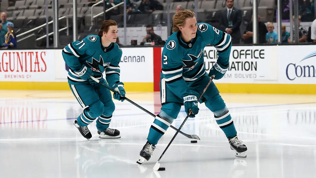 Sharks GM Mike Grier shares Macklin Celebrini, Will Smith development ...