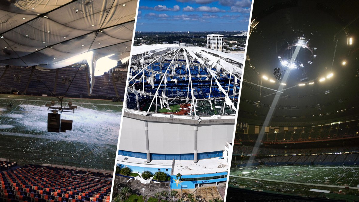 Tropicana Field becomes latest stadium to be damaged by weather – NBC ...