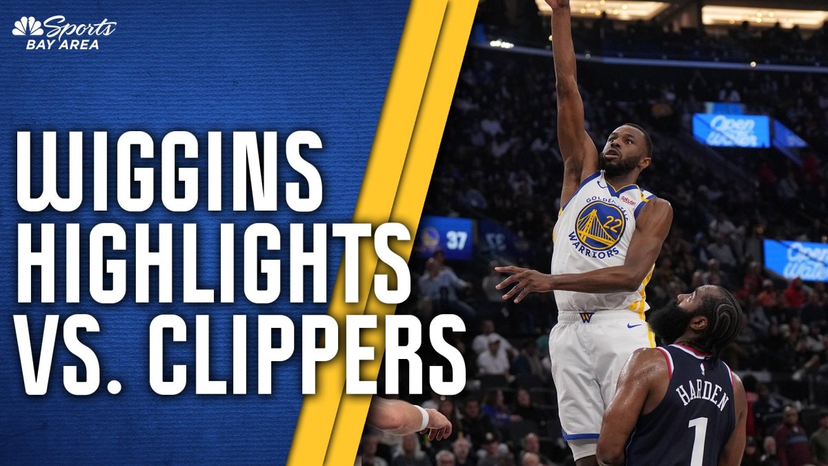 Andrew Wiggins highlights: Watch Warriors G score 22 vs. Clippers – NBC ...