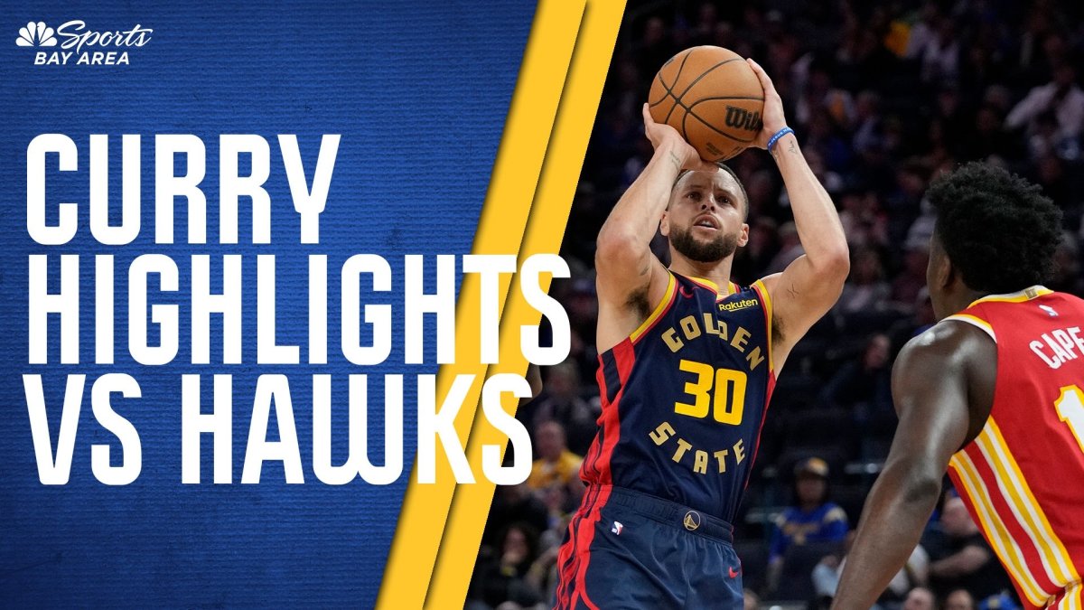 Curry highlights: Stephen Curry scores 23 points vs. Hawks – NBC Sports ...