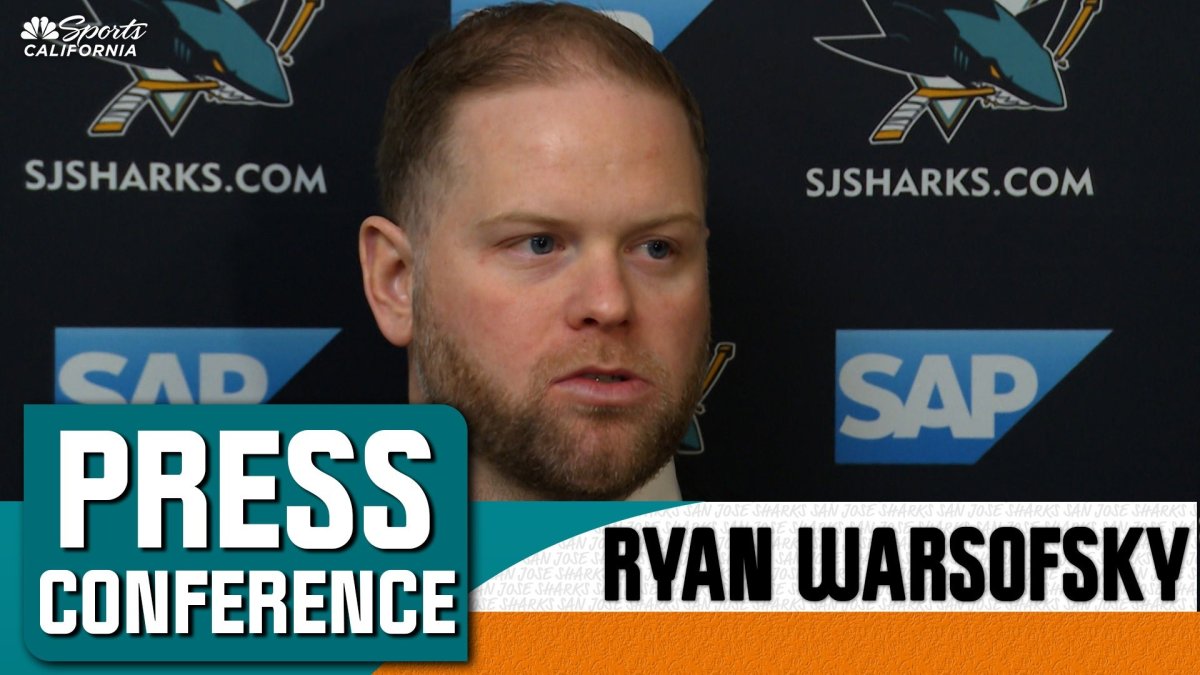 Ryan Warsofsky shares Barclay Goodrow injury update after Sharks’ loss ...