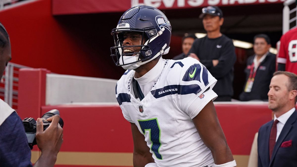 Geno Smith drops Steph Curry’s ‘night night’ as Seahawks stun 49ers ...