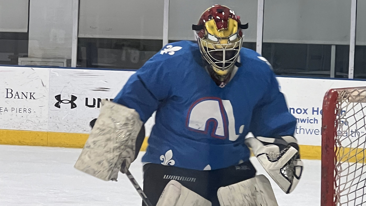Sharks give rec league goalie unforgettable shootaround experience ...