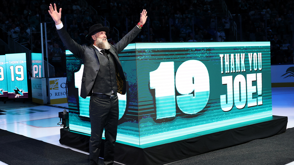 Joe Thornton’s No. 19 jersey retirement immortalizes golden Sharks era ...