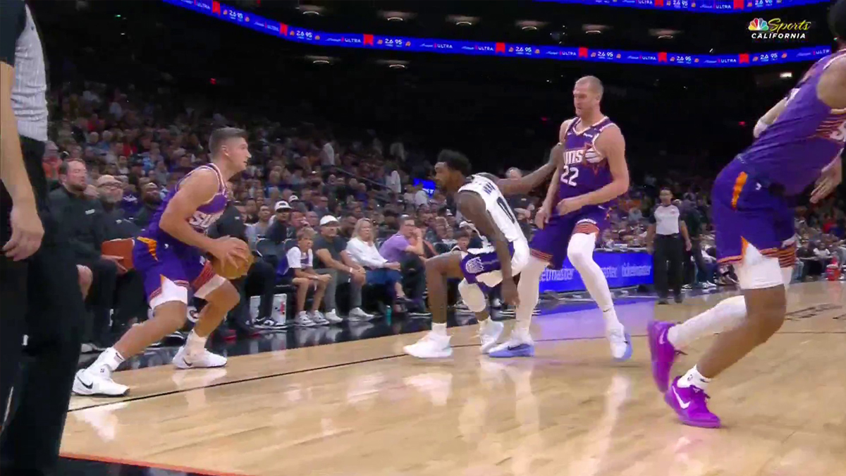 Kings guard Malik Monk ruled out vs. Suns with right ankle injury – NBC ...