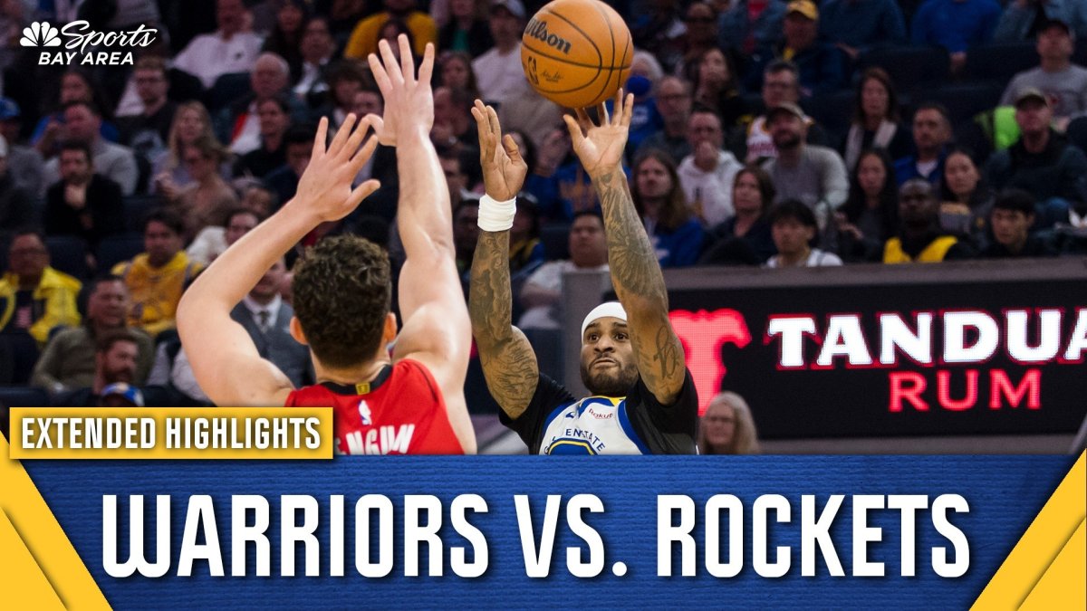 Warriors vs. Rockets highlights: Top plays in Golden State’s win – NBC Sports Bay Area & California