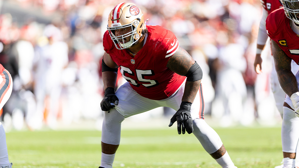 49ers guard Aaron Banks not looking ahead to uncertain NFL offseason ...