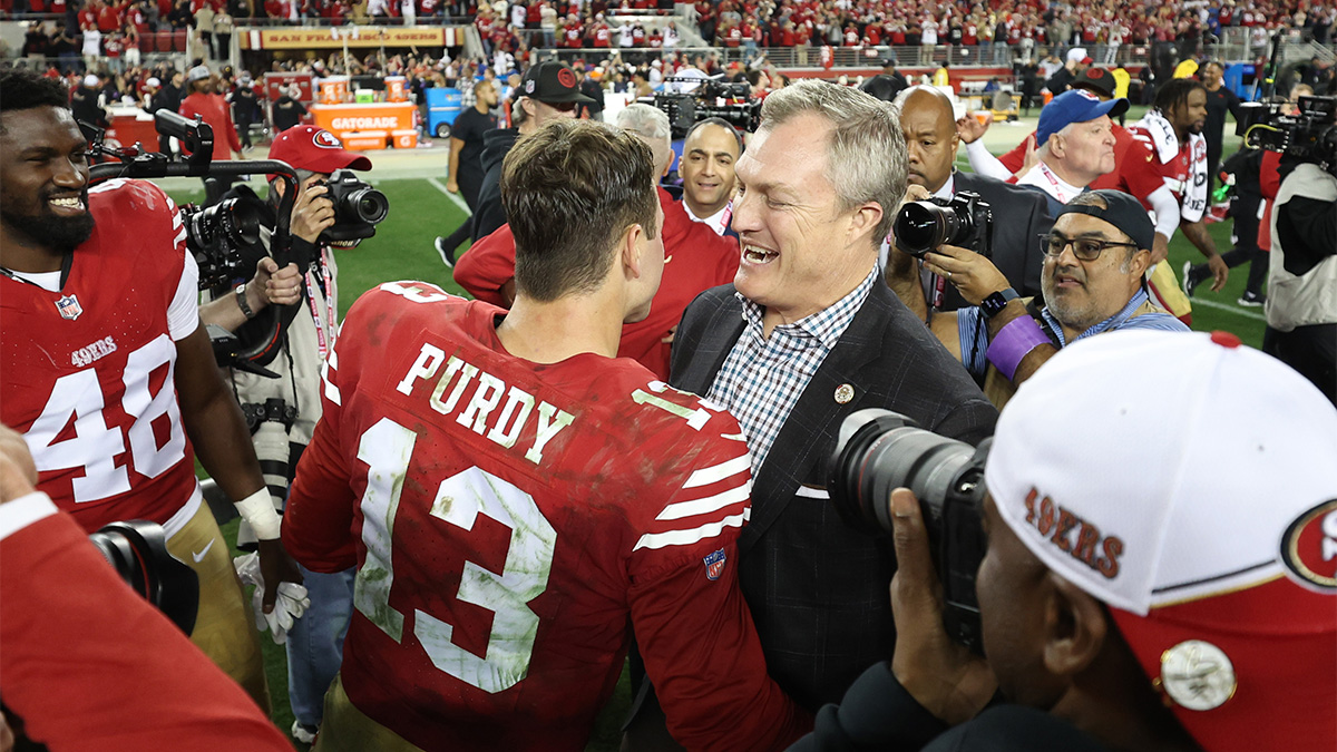 John Lynch remains confident in Brock Purdy despite 49ers’ struggles ...