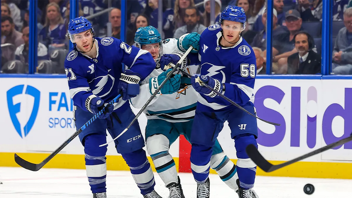 Red-hot Sharks receive ‘reality check’ in blowout loss to Lightning ...