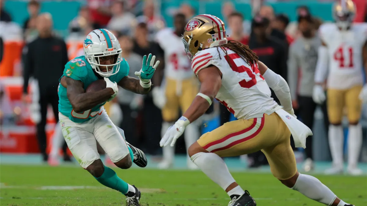 NFL fines Fred Warner, other 49ers for Week 16 violations vs. Dolphins – NBC Sports Bay Area ...