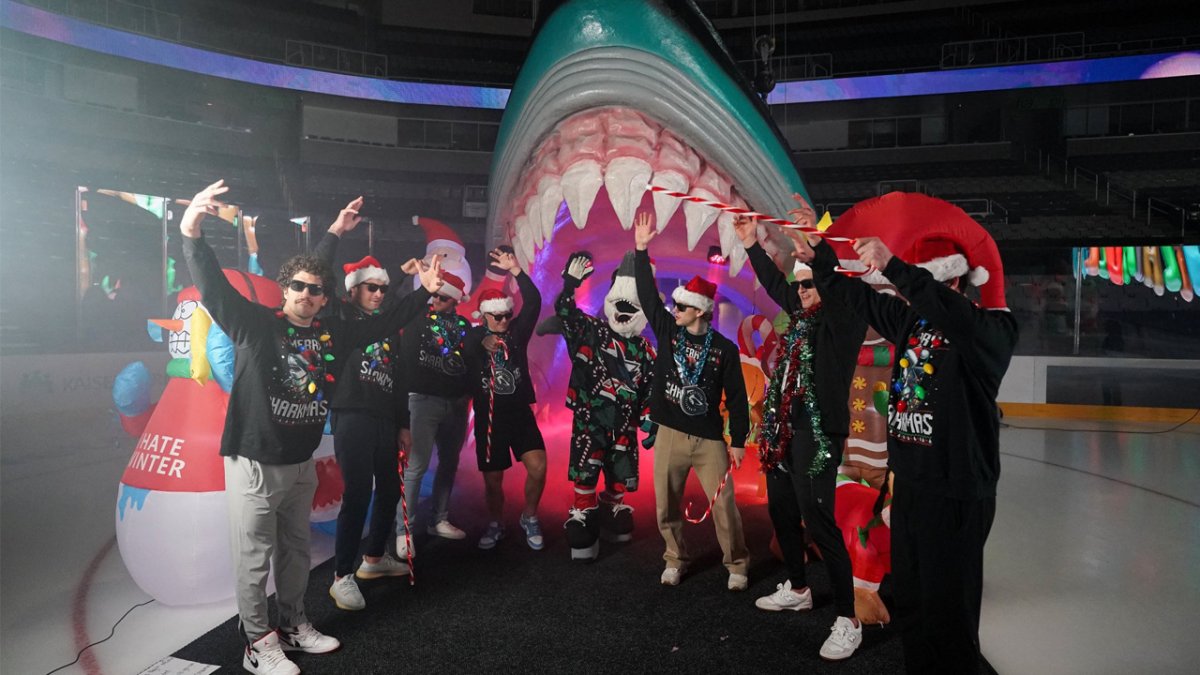 How Sharks’ great ‘Holiday Inflatables’ rap music video came about ...