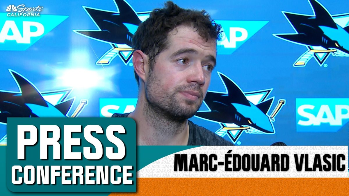 Marc-Edouard Vlasic nostalgic after making 2024 debut in Sharks’ win ...