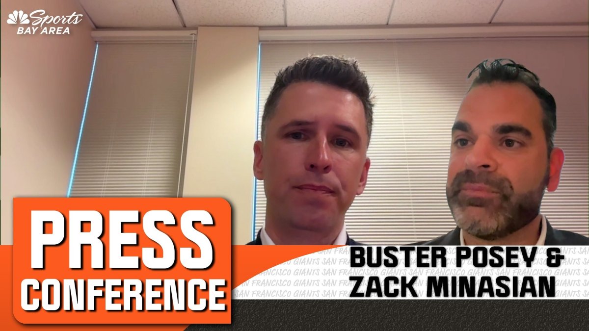 Buster Posey and Zack Minasian discuss addition of Justin Verlander ...