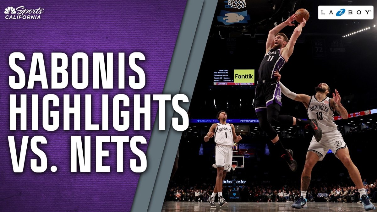 Domantas Sabonis highlights: Watch Kings star record his seventh triple-double – NBC Sports Bay ...