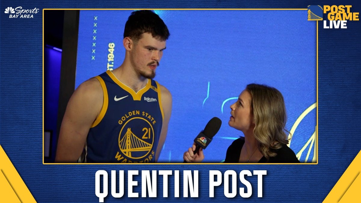 Quentin Post looks ahead to Warriors’ matchup against Thunder on ...